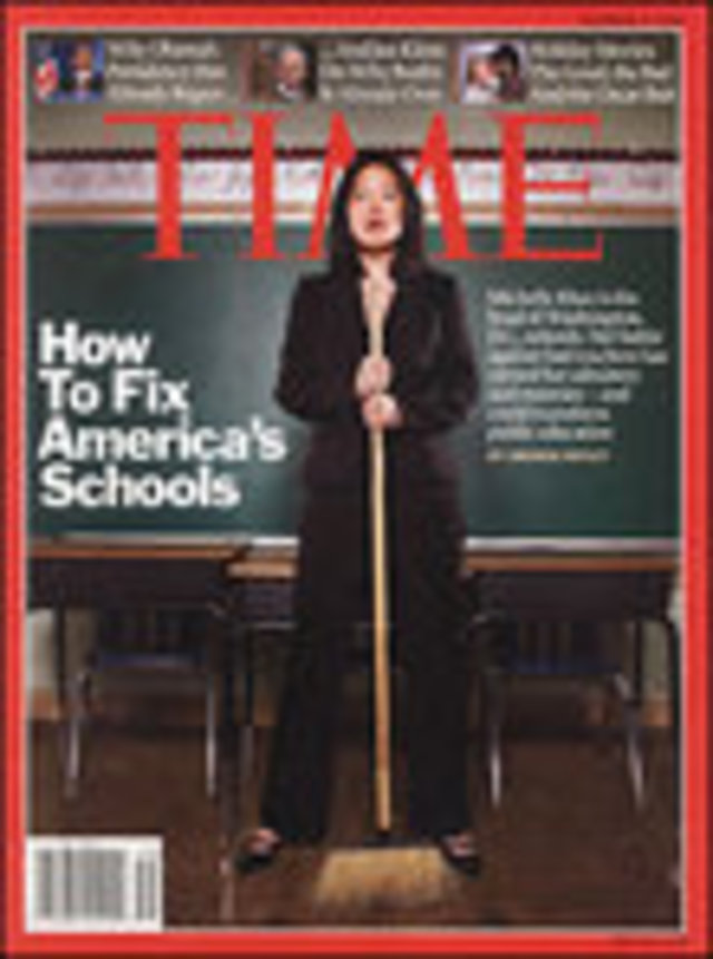 Michelle Rhee Makes Time | DCist
