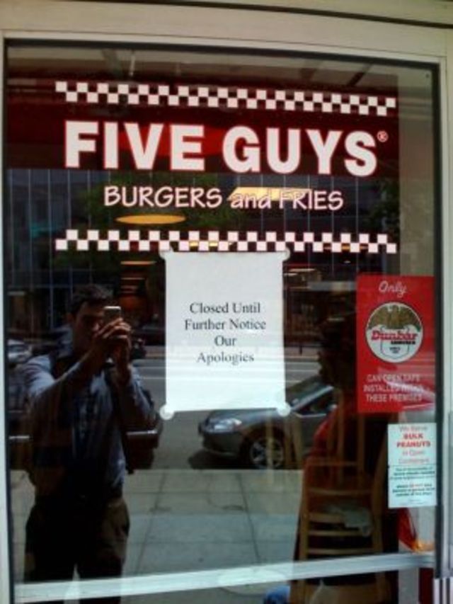 Five Guys Locations Closed After Visit from Inside Edition's 'Rat ...