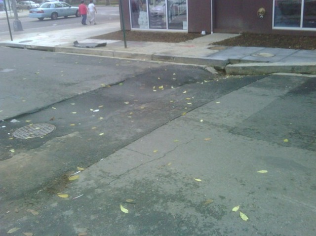 Road Collapse Closes 1400 Block of Meridian Place NW | DCist