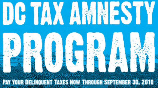 D.C. Tax Amnesty Program Starts Monday | DCist