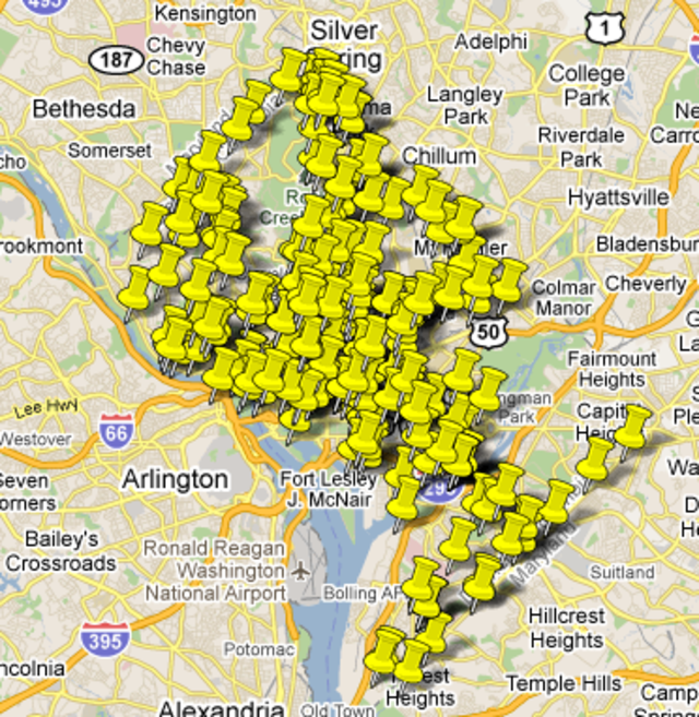D.C. Does Have A 311 Request Tracking Map, After All | DCist