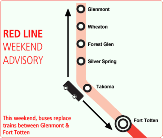 Major Red Line Work To Close Five Stations This Weekend | DCist