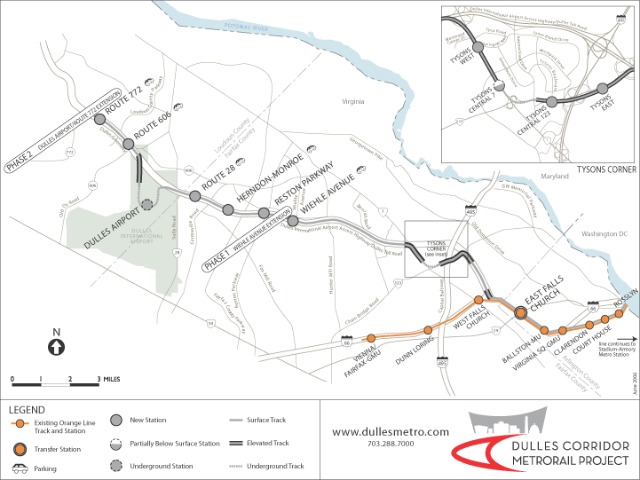 Metro Opens Poll to Name Silver Line Stations, Could Undo Fairfax ...
