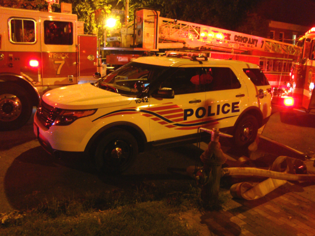 Dept. of Bad Parking Jobs: D.C. Police Vehicle Blocks Fire Hydrant ...