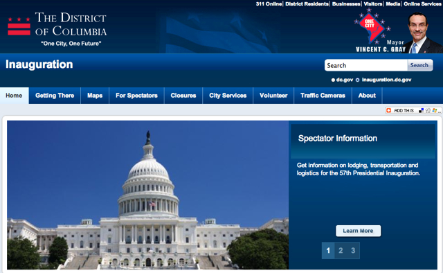 D.C. Government Launches Guide for Dealing With Inauguration | DCist