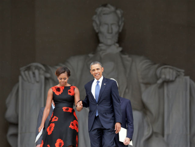Video: Obama, Clinton Speak at March on Washington Anniversary Event ...