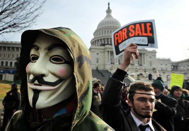 'Million Mask March' Brings Thousands To D.C. To Protest...Something ...