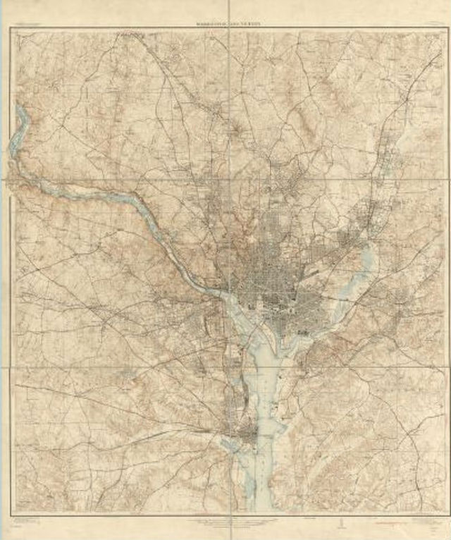 D.C. Public Library's Historical Maps Of Washington Will Be Digitized ...