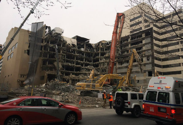 As The Old Washington Post Buildings Come Crumbling Down, We Look Back ...