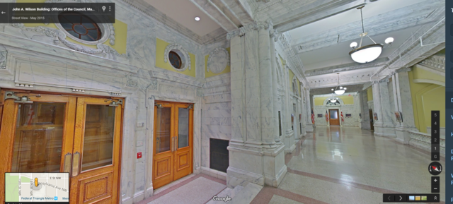 Go Inside The Wilson Building With Google's Street View | DCist