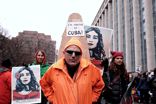 Photos: Some Of The Best Protest Signs In D.C. On Inauguration Day | DCist