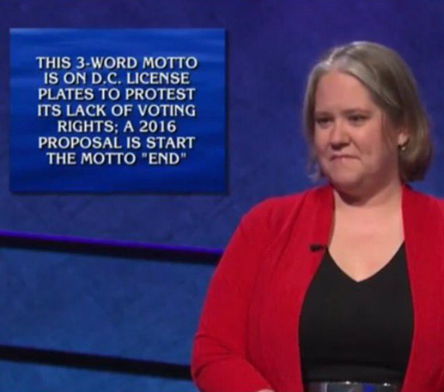 What Is 'Taxation Without Representation'? Makes It To Jeopardy | DCist