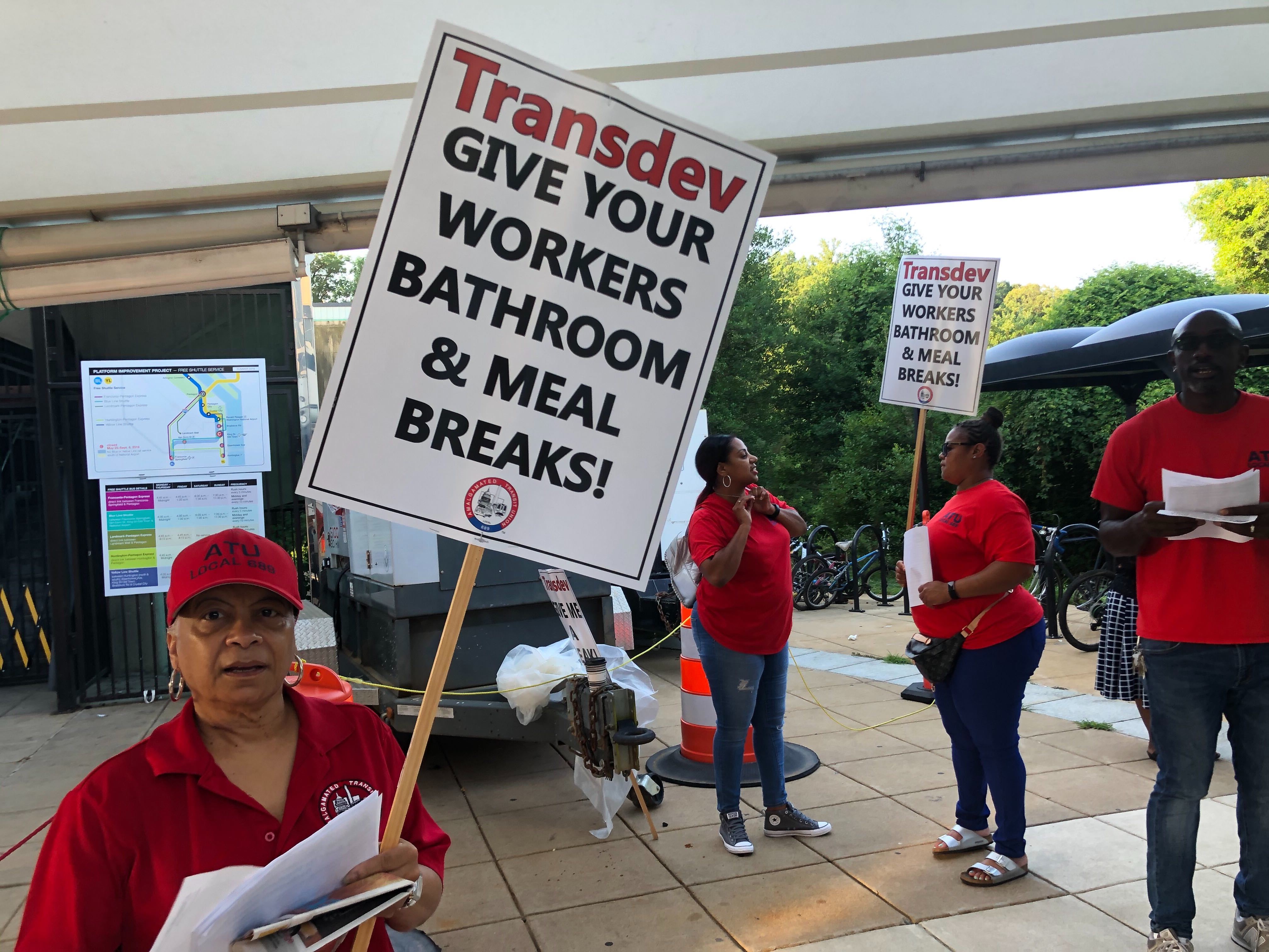 Contract Bus Workers Strike, Strand Commuters On WMATA Routes In ...