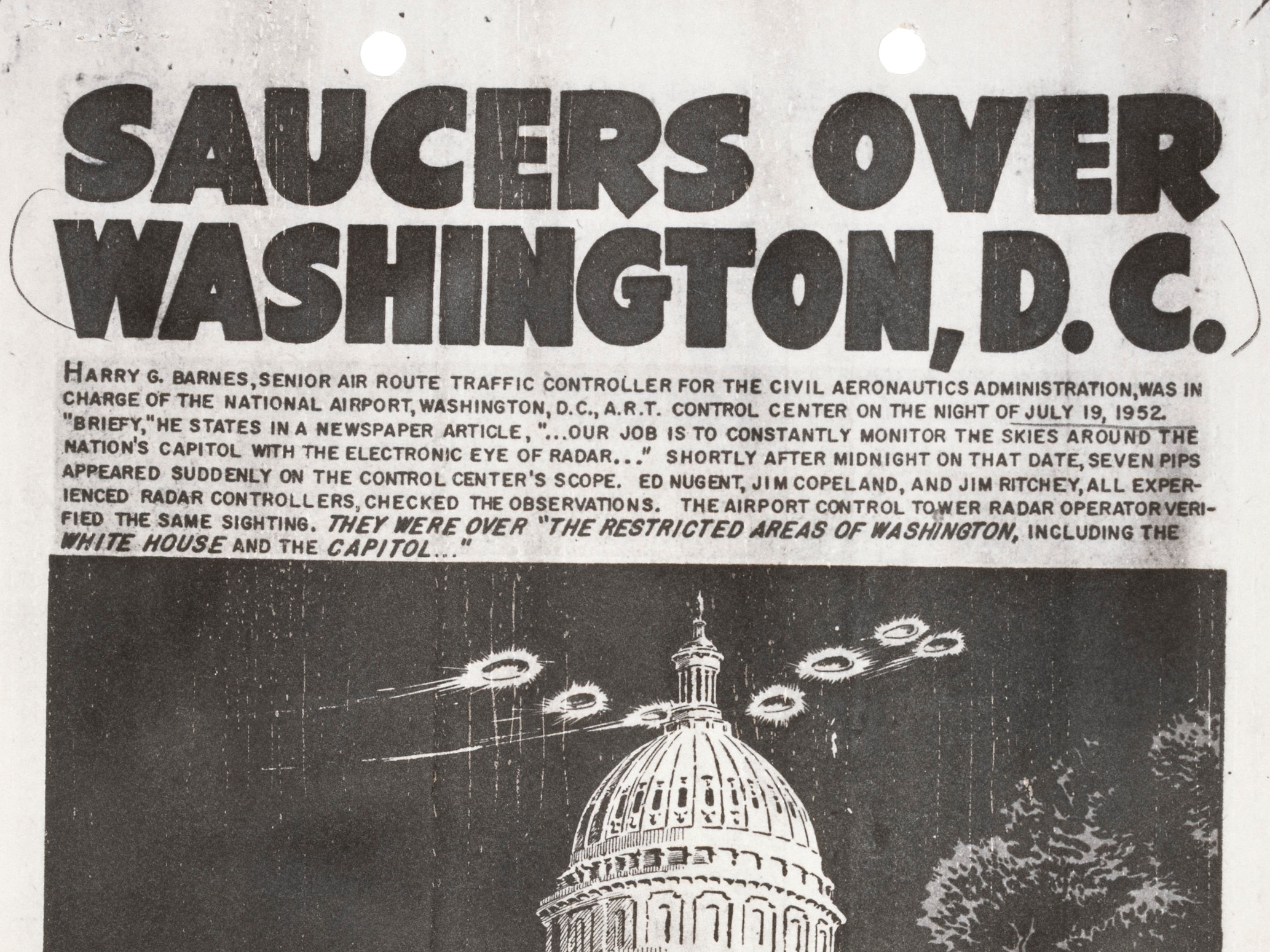 In The Early 1950s D C Was Obsessed With UFOs Here s Why DCist In The Early 1950s D C Was Obsessed With UFOs Here s Why DCist