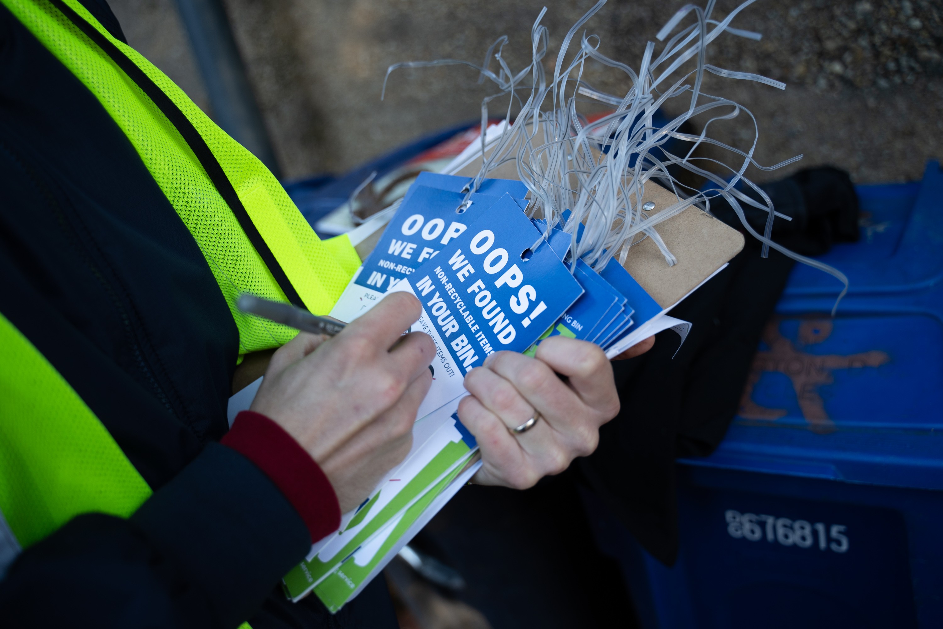 Inspectors Are Checking Your Recycling And Leaving Notes If It's Not Up ...