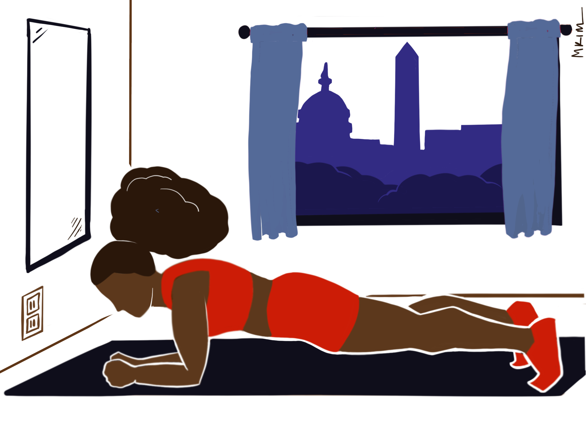 With Gyms Closed, Here's How Local Trainers Recommend Exercising | DCist