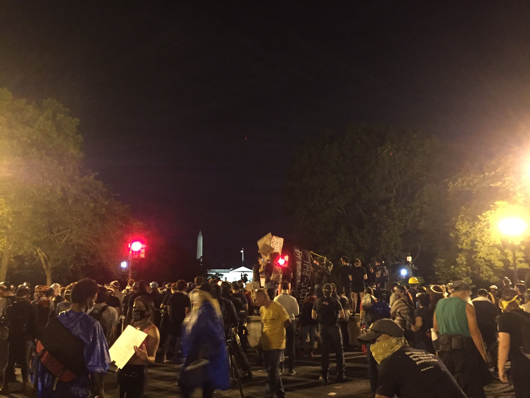 D.C. Protesters Try To Tear Down Andrew Jackson Statue, Clash With MPD