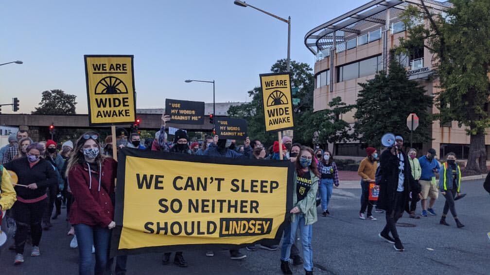 Protesters To Lindsey Graham: No Confirmation Before Inauguration | DCist