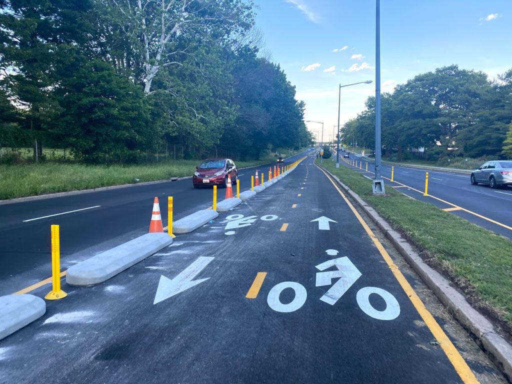 Major Cycletrack Project Finished Connecting Brookland, Hospital And ...