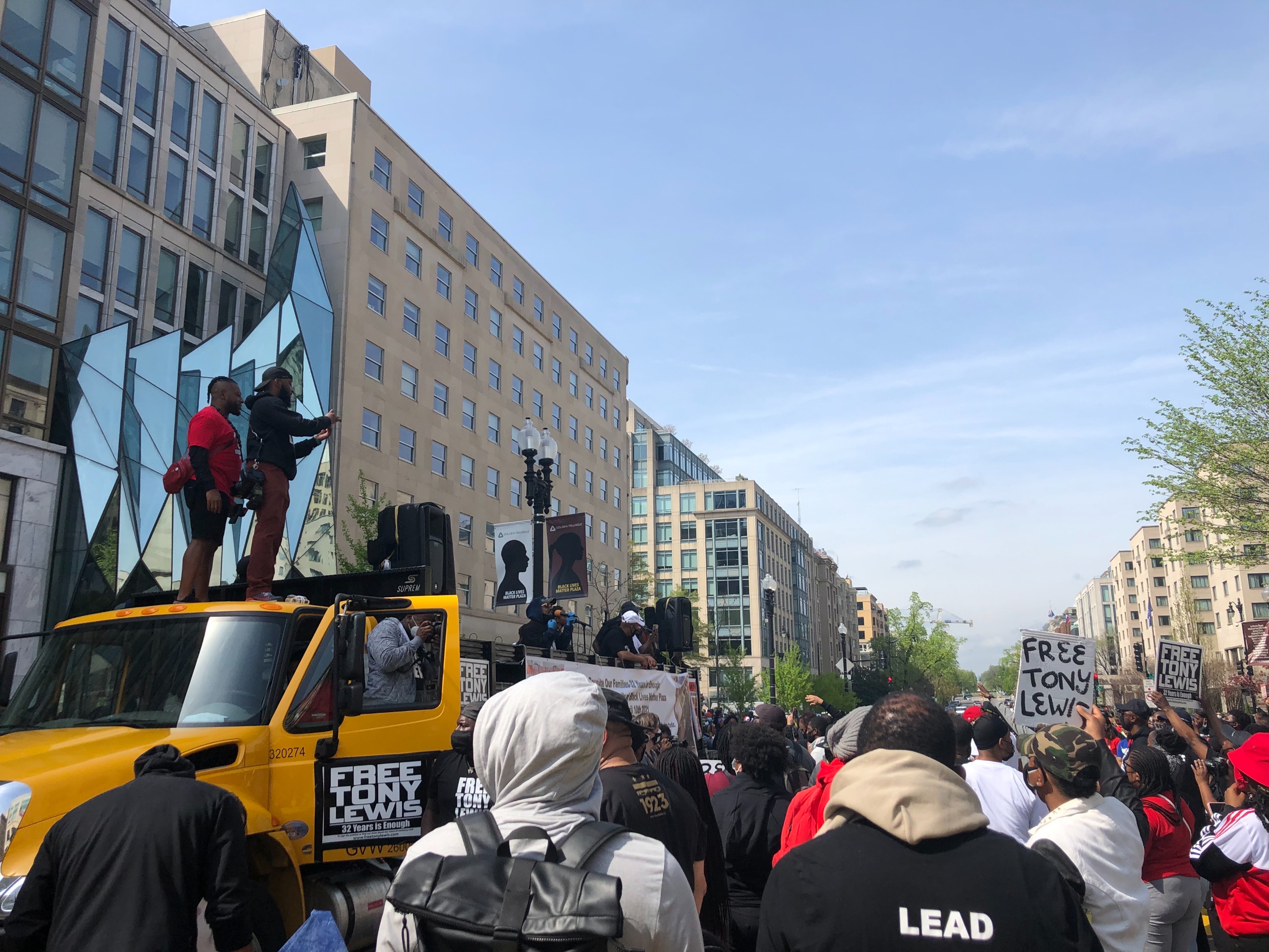 Hundreds Gather For 'Free Tony Lewis' Rally In DC | DCist