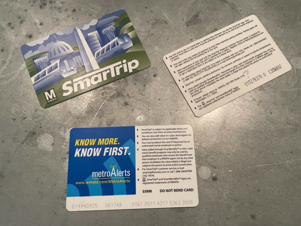If You Have A SmarTrip Card From Before 2012, You’ll Need To Replace It ...