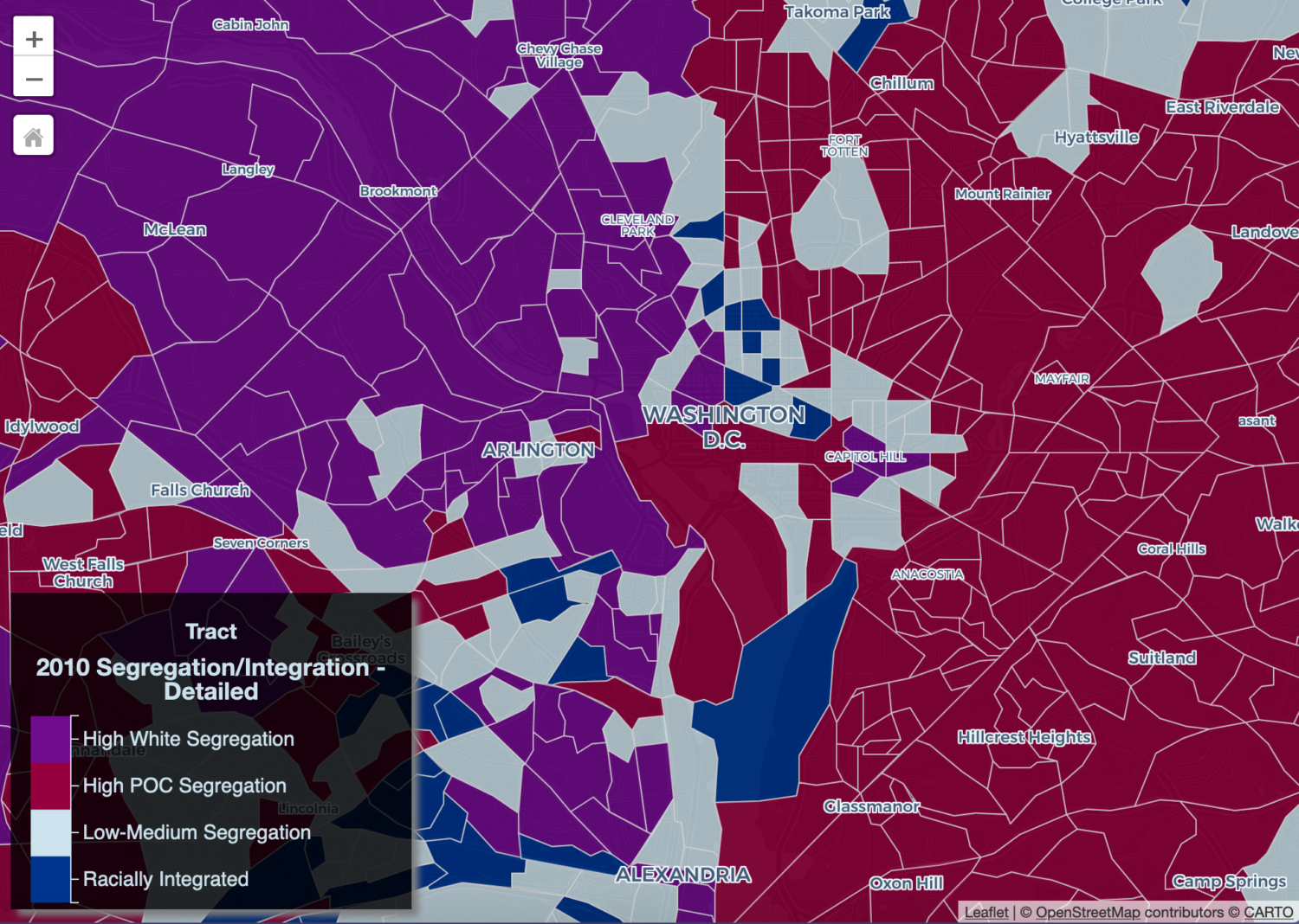 The D.C. Region Has Become More Diverse — But Also More Segregated ...