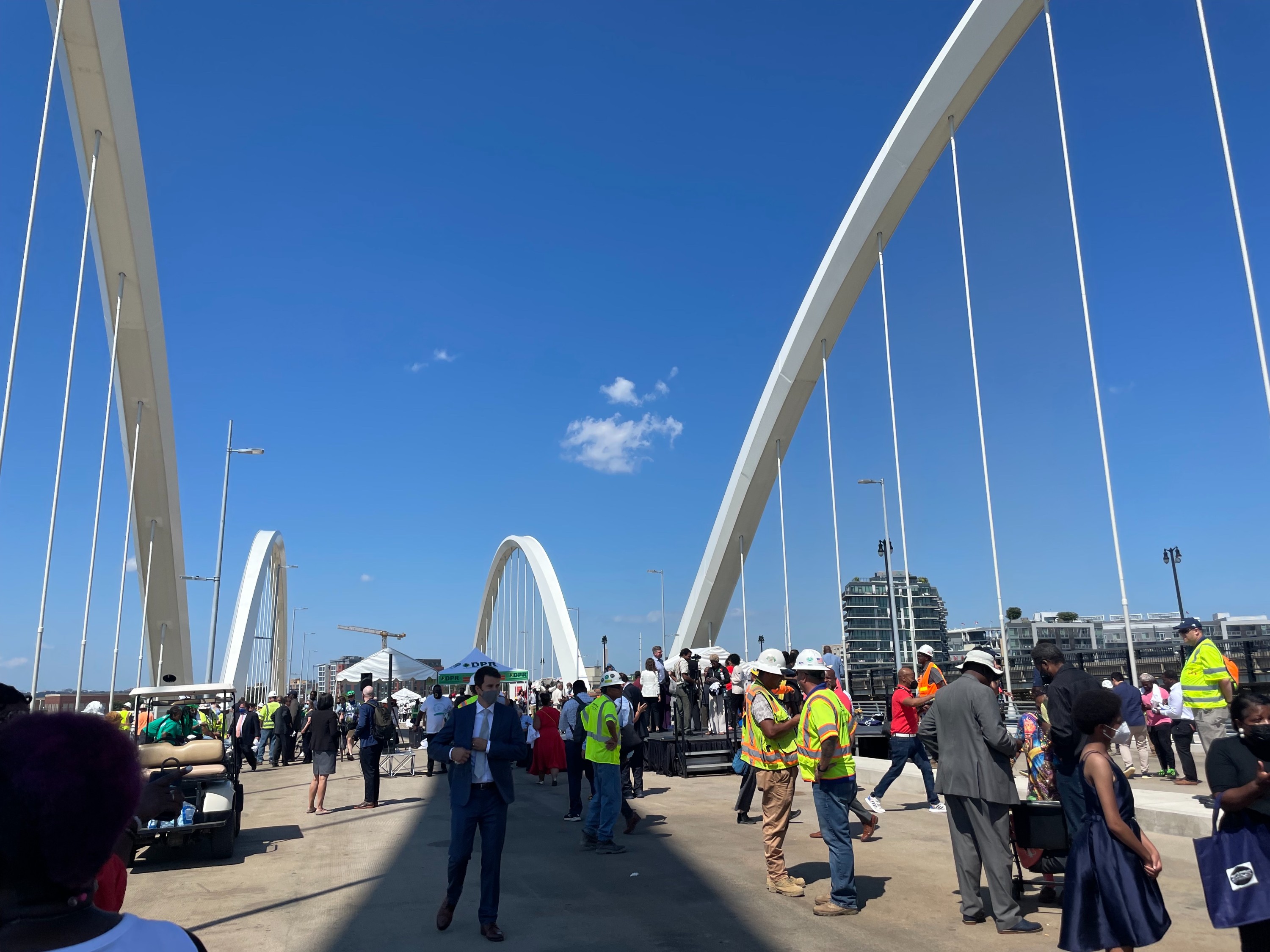 New Frederick Douglass Memorial Bridge To Open To Traffic Friday | DCist