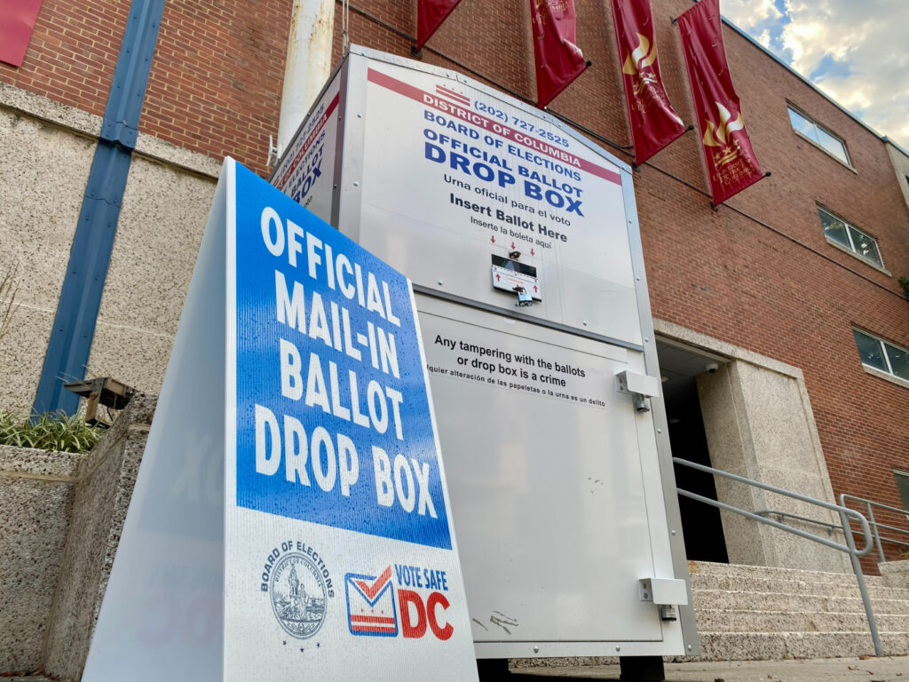 Ballot Drop Boxes Open In DC Ahead Of Election Day | DCist