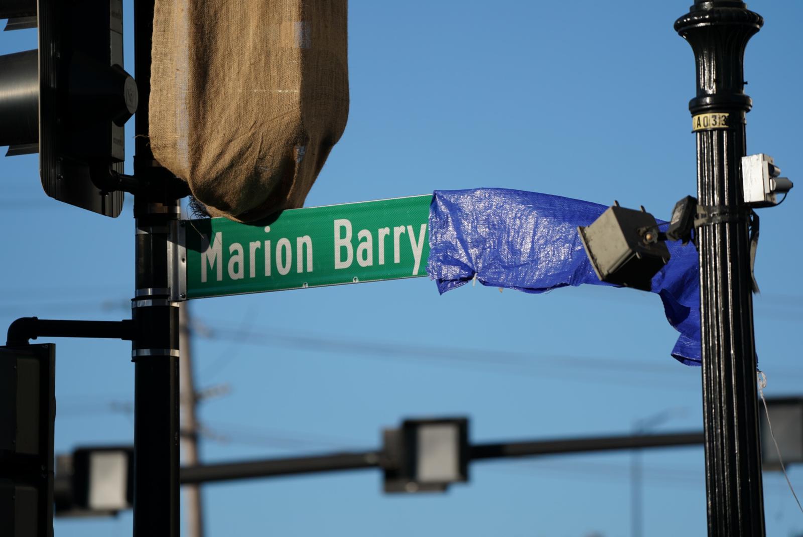Photos: DC Unveils Newly Named Marion Barry Avenue SE | DCist